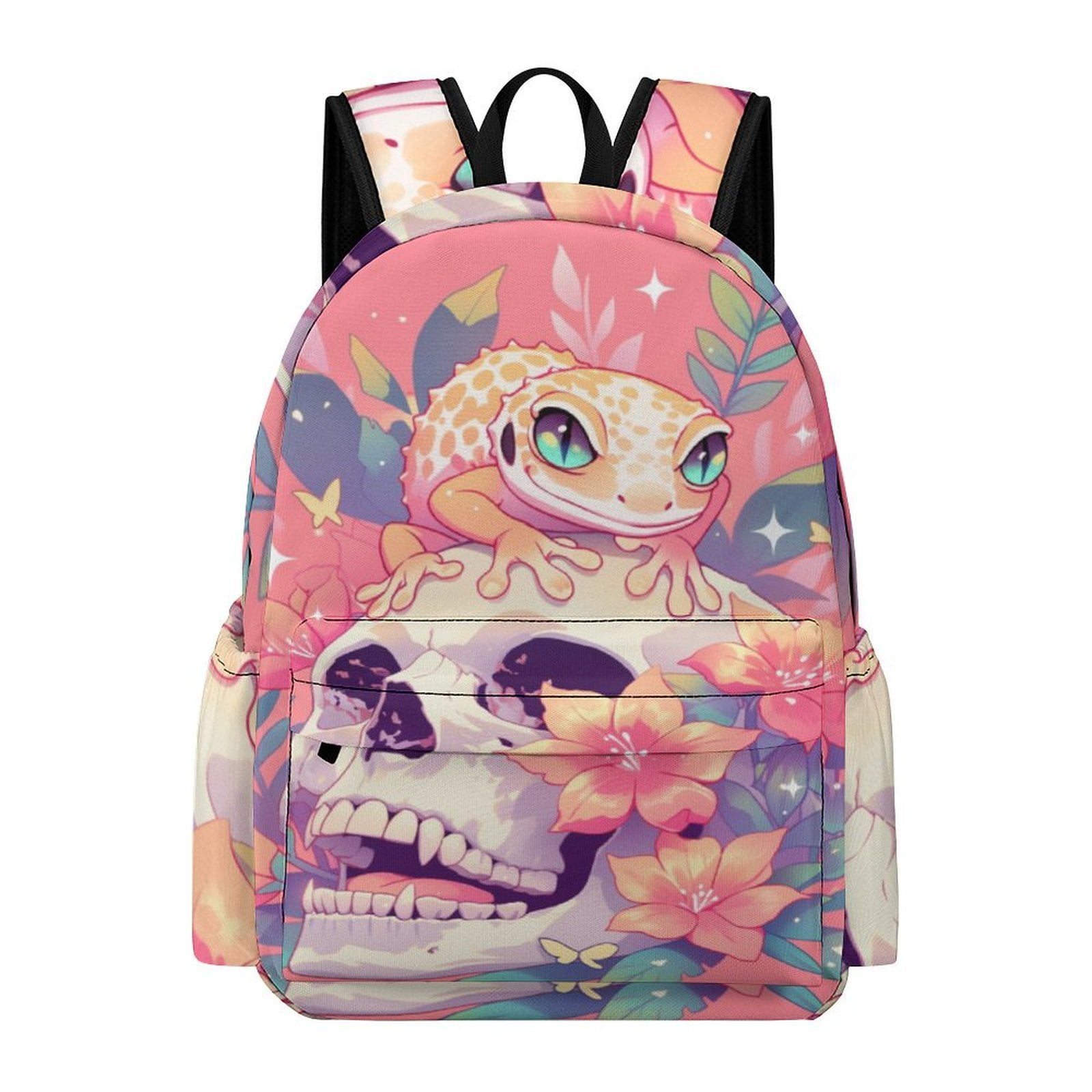 Axolotl Backpack 17 Inch Simple Fashion Casual Backpack Travel Backpack ...