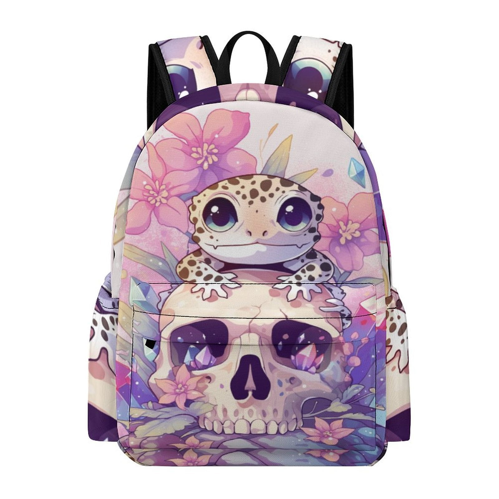 Axolotl Backpack 17 Inch Simple Fashion Casual Backpack Travel Backpack ...