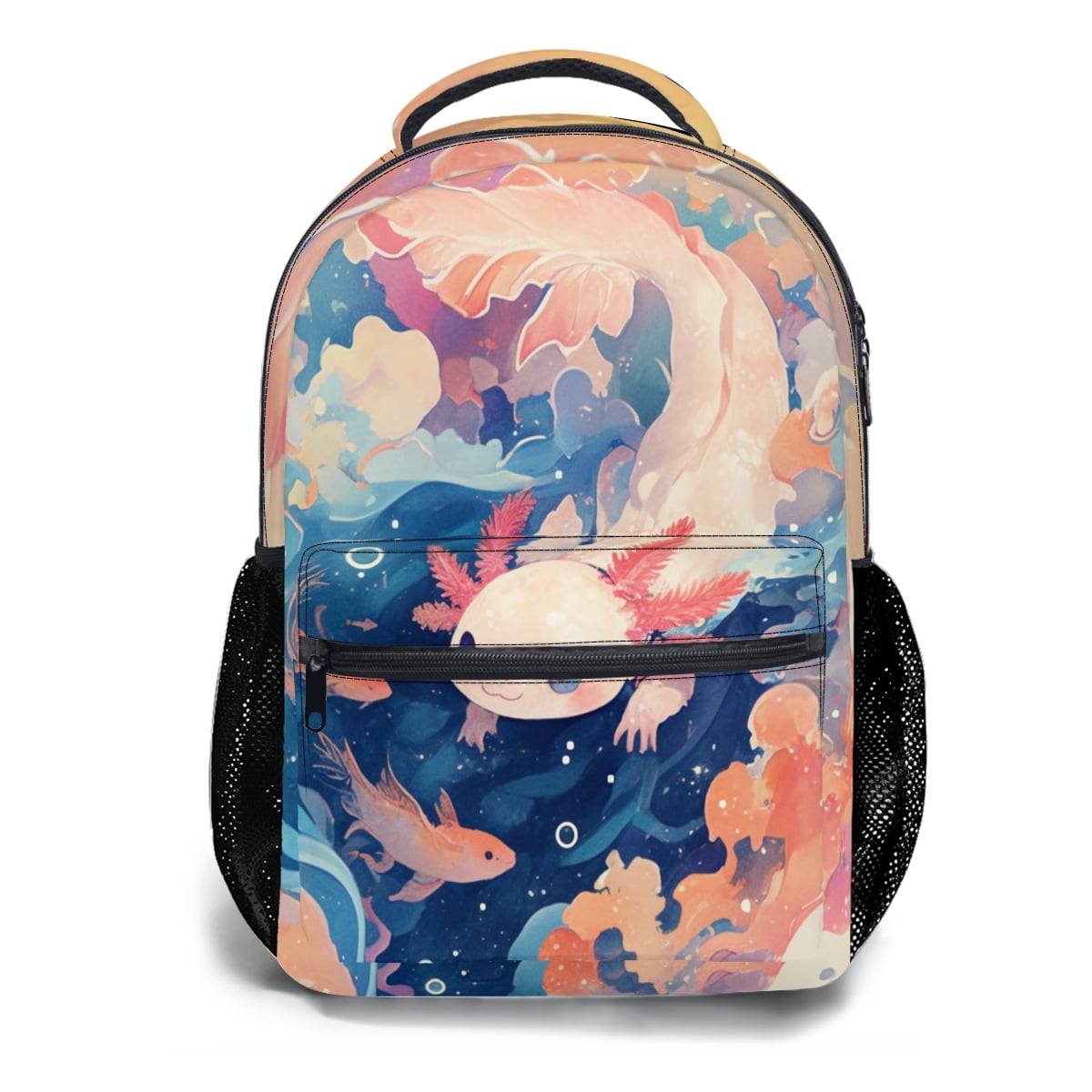 Axolotl Backpack 17 Inches Daily Commuter Casual Backpack - Walmart.com