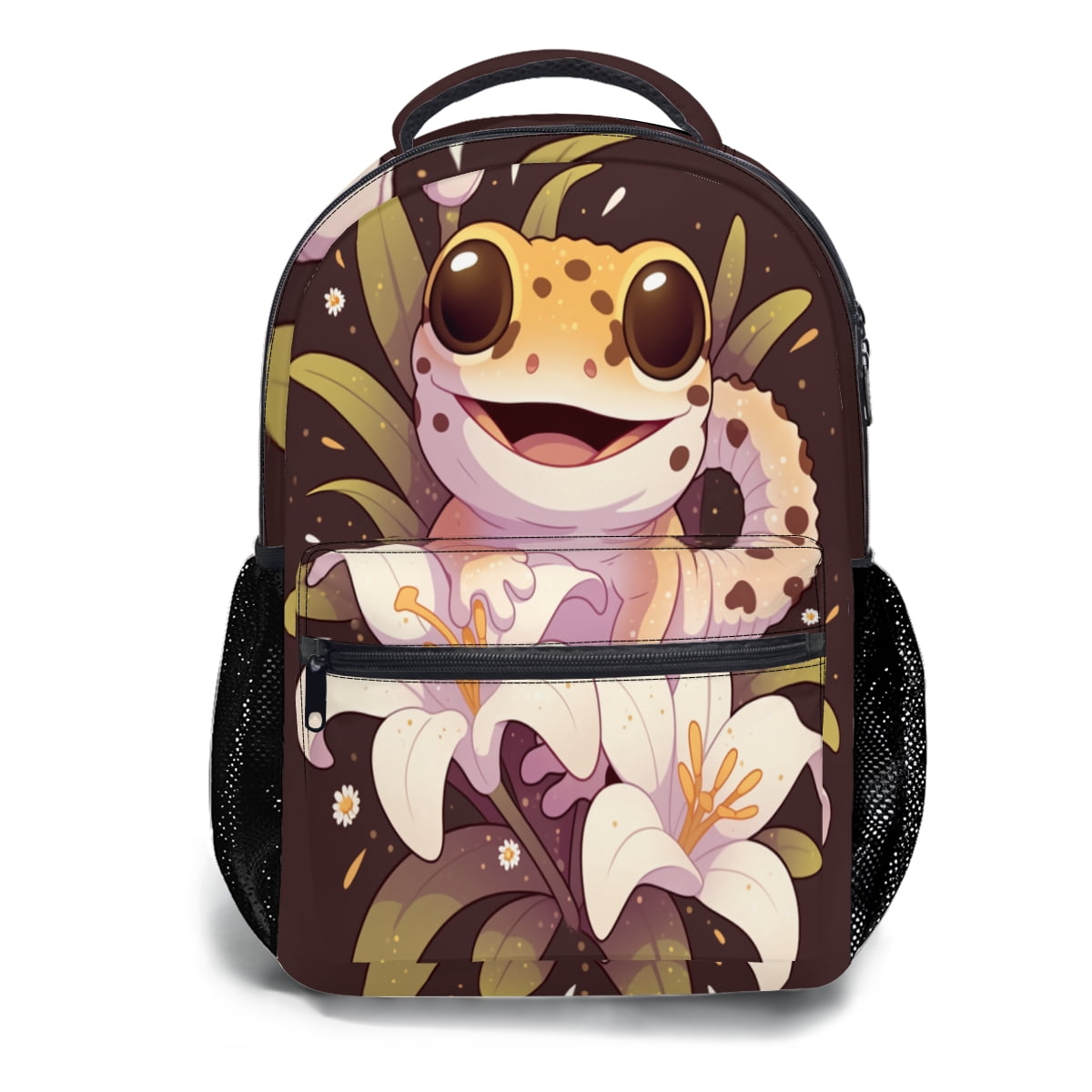 Axolotl Backpack 17 inch Cartoon Axolotl Backpack Large Capacity ...