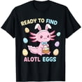 Axolotl Bunny Ears Cute Egg Basket Kawaii T-Shirt - Walmart.com