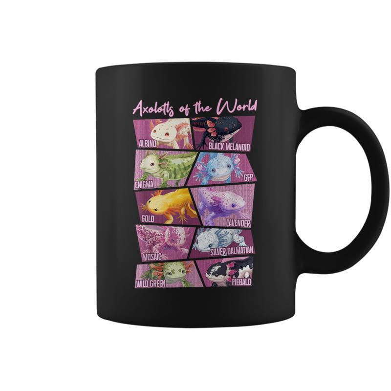 Axolotl For Girls Boys Axolotls Of The World Coffee Mugs - Walmart.com