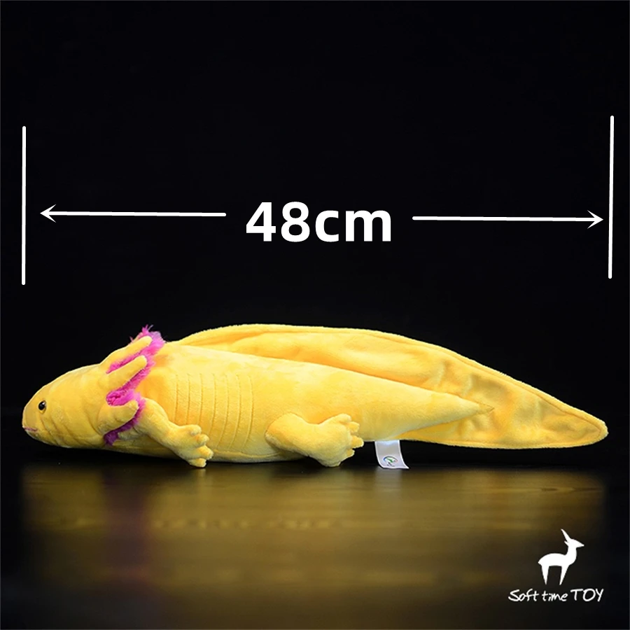 Axolotl High Fidelity Anime Cute Newt Plushie Salamander Plush Toys ...