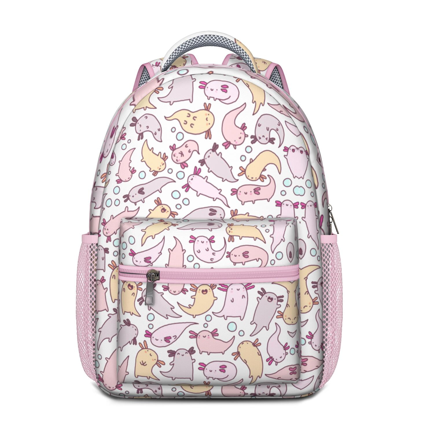 Axolotl Kawaii Cute Cartoon Lovers Gift Insulated Lunch Bag – Adorable ...