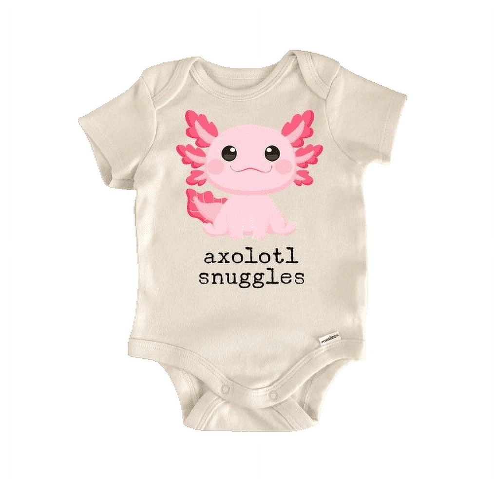 Axolotl Lizard Reptile - Baby Boy Girl Clothes Infant Bodysuit Funny ...