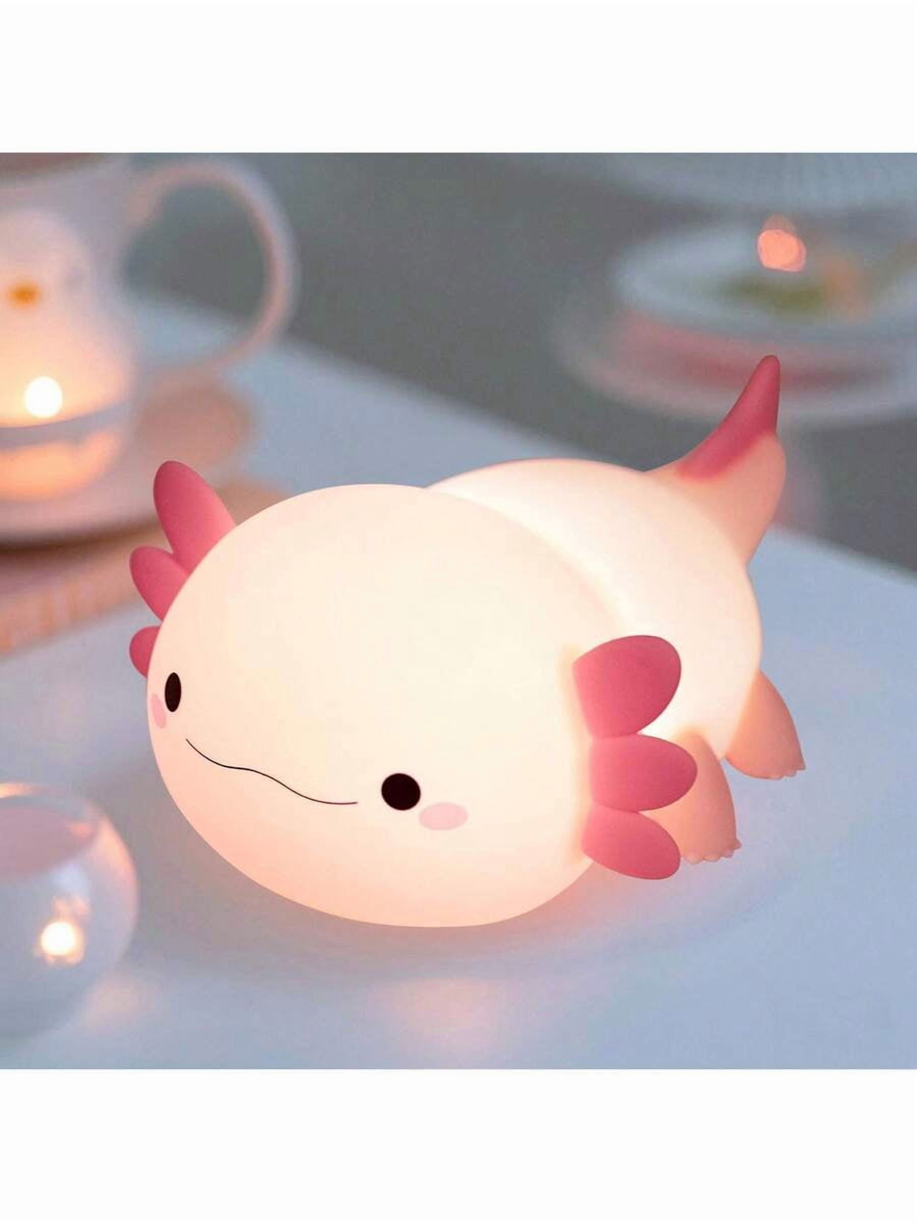 Axolotl Night Light For Kids Bedroom, Cute Axolotl Lamp Gifts ...