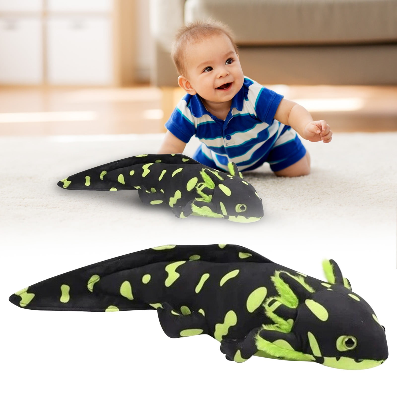 Axolotl Plush Toy 18 Inch Realistic Salamander Stuffed Animal, Unique ...