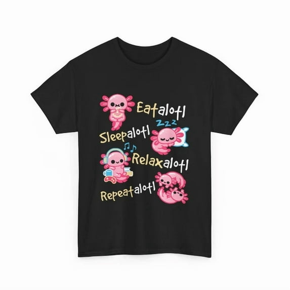 Axolotl Simple Life T Shirt - Walmart.com