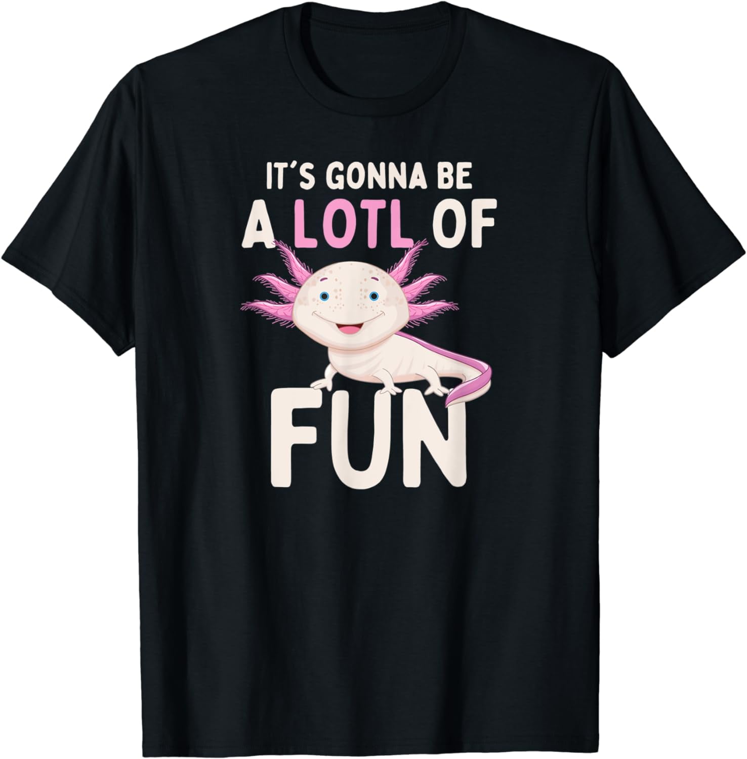 Axolotl T-Shirt - Walmart.com