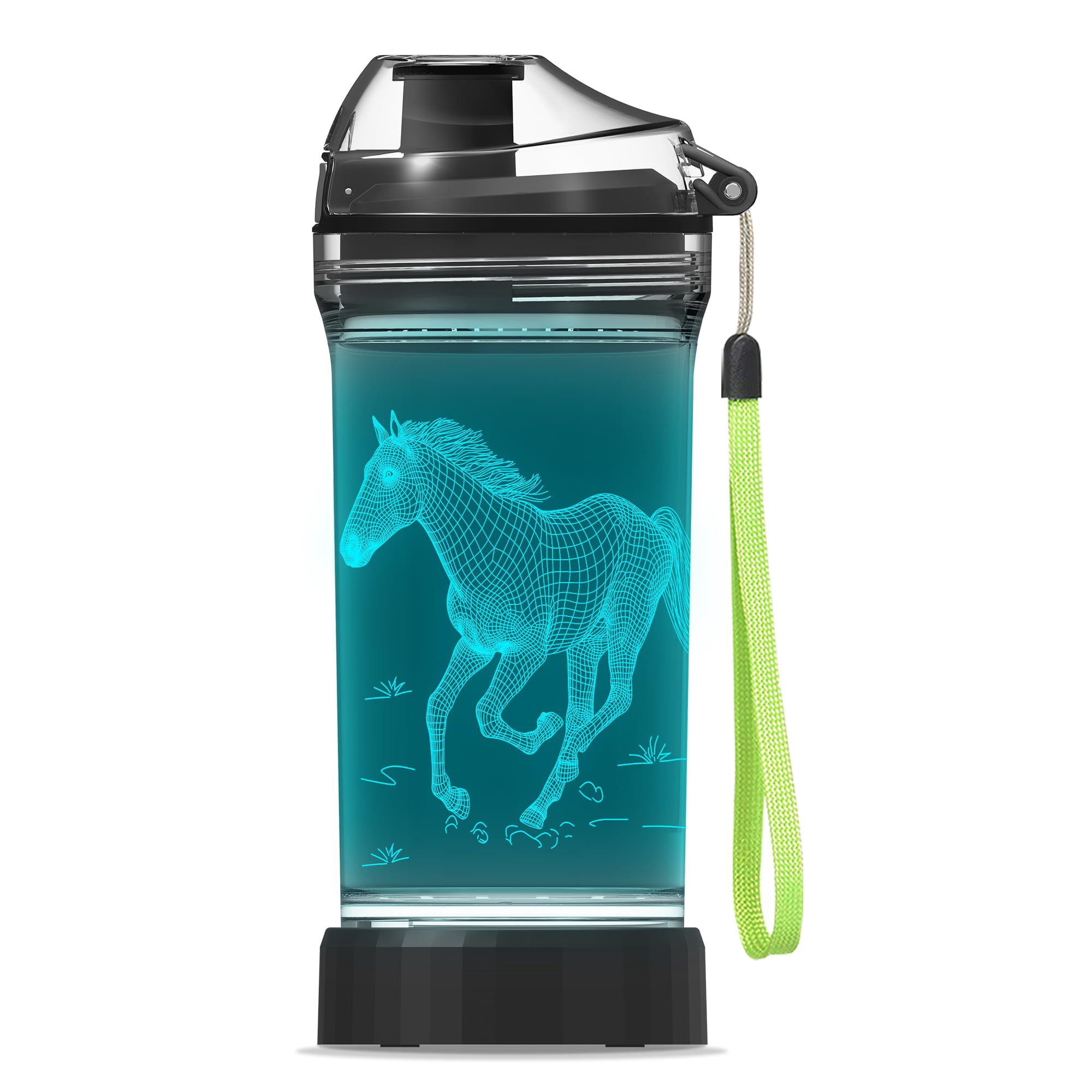 Axolotl Water B, Axolotl Light-Up Sport Cup with 3D Glowing LED Axolotl ...