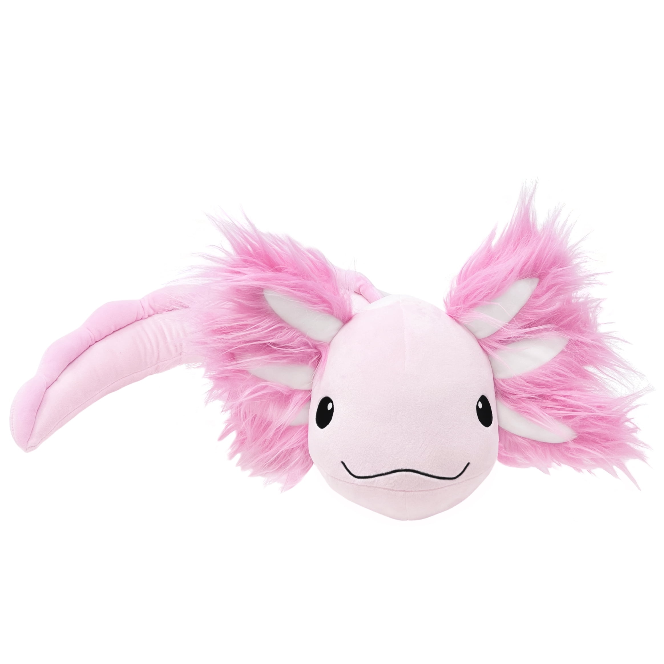 Axolotl Weighted Plush - Realistic, 4 Pounds, 30 Inches Long, Cute ...