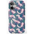 Axolotls Cute Mexican Walking Fish Salamander Art Case Phone Case for ...