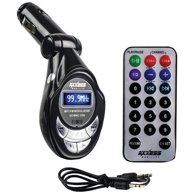 Axxess Mobility AXM-DC06 Wireless FM Modulator With SD Card Slot - Walmart.com
