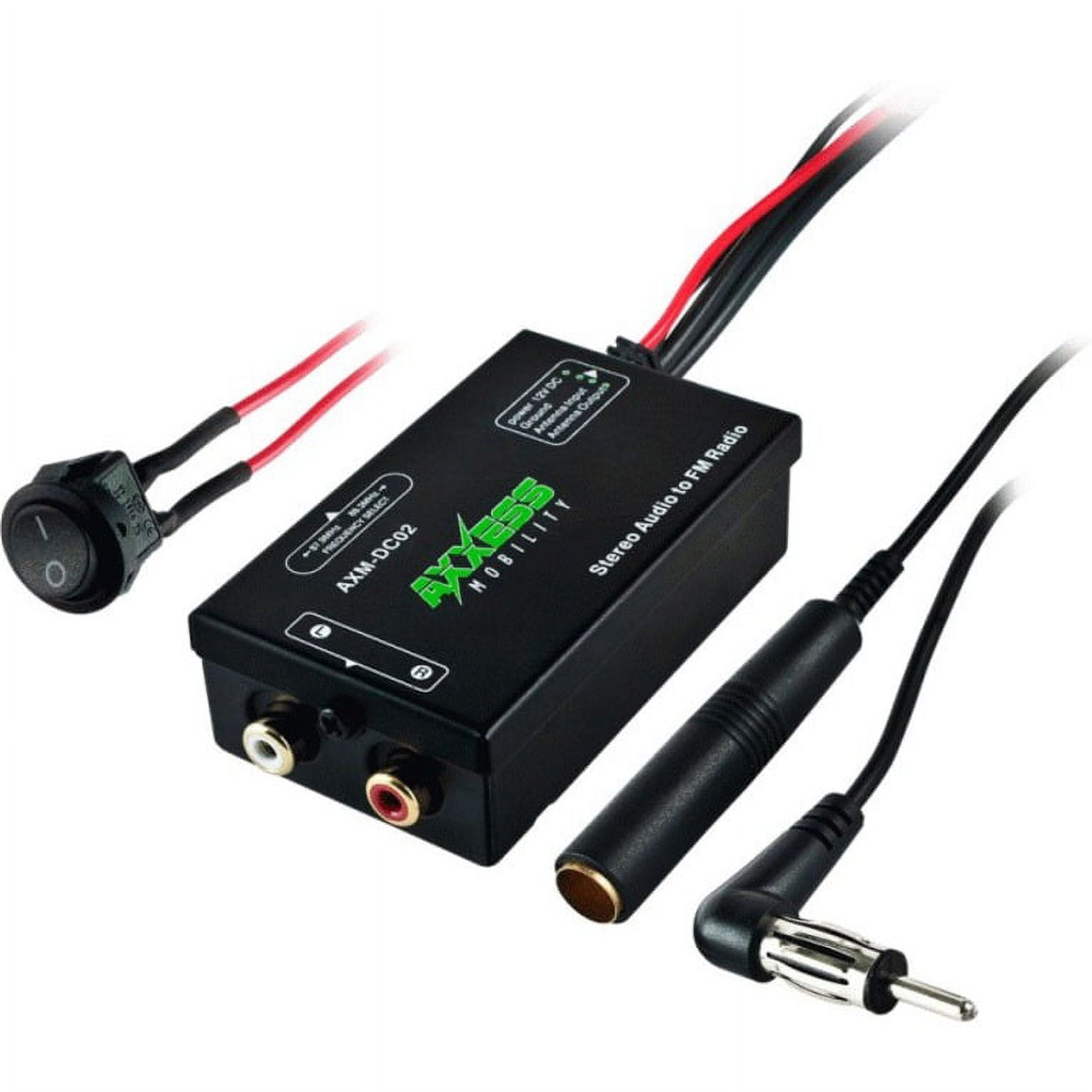 Axxess Universal Stereo Audio Input Device to Any Car Stereo - Walmart.com
