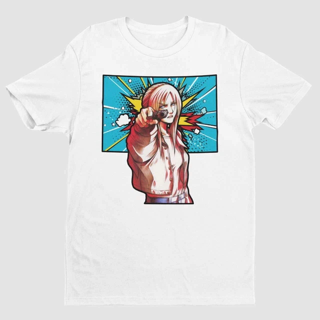 Aya Brea Parasit Eve V2 Unisex S-5XL T-Shirt, Tetsuya Nomura Art ...
