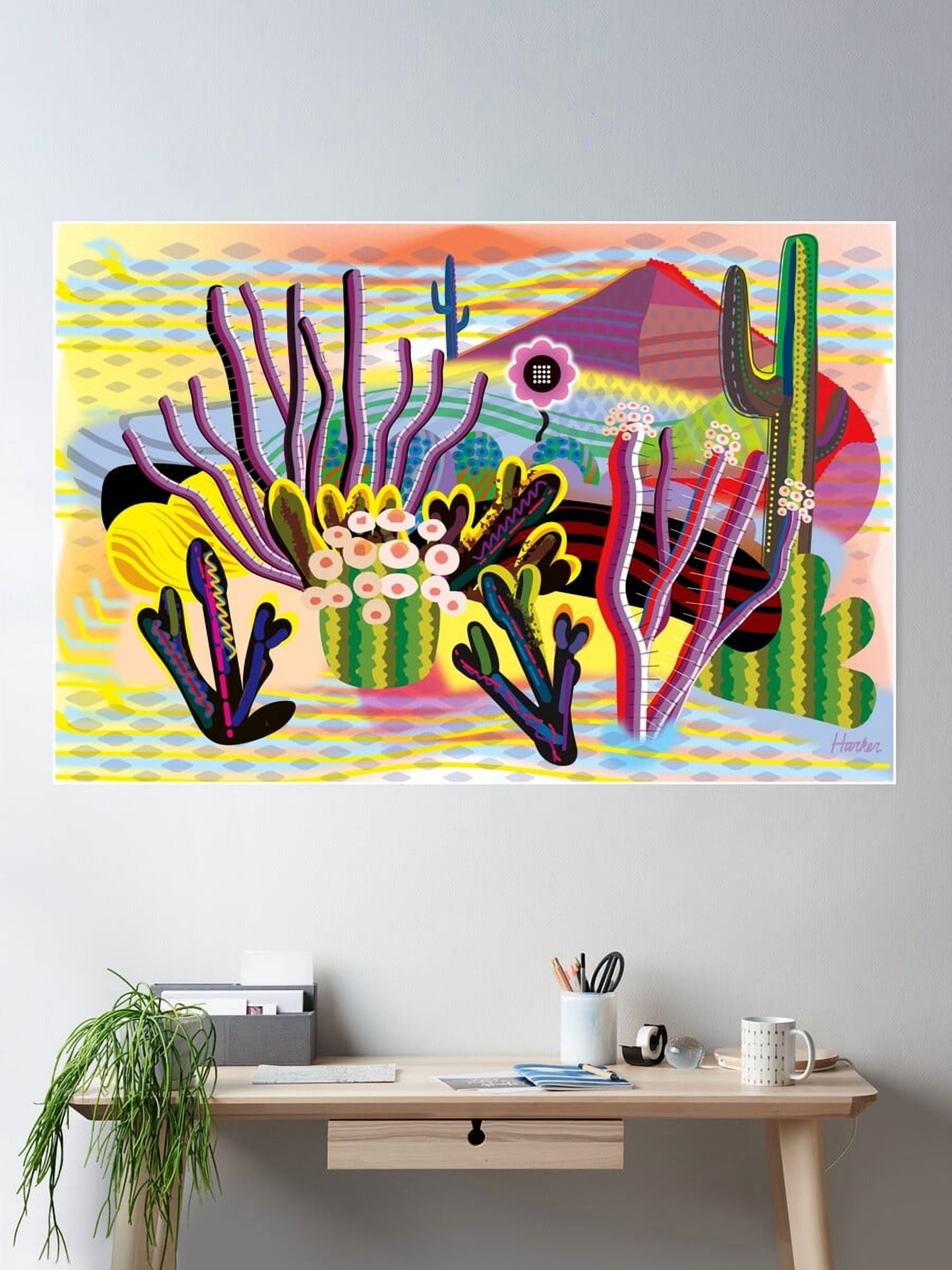 Ayahuasca Garden Poster Wall Art Modern Wall Decor For Living Room ...