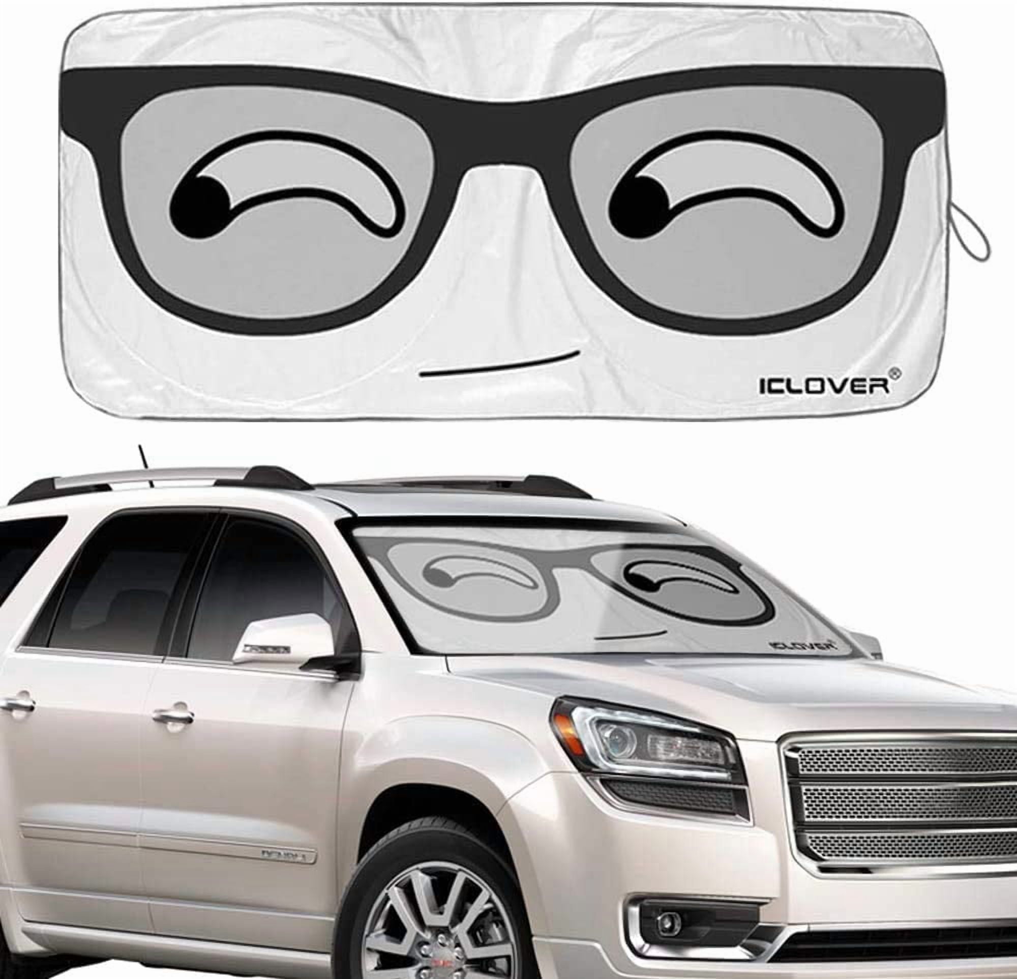 Ayamaya Retractable Auto Visor, Front Windshield Sun Shade, Universal ...