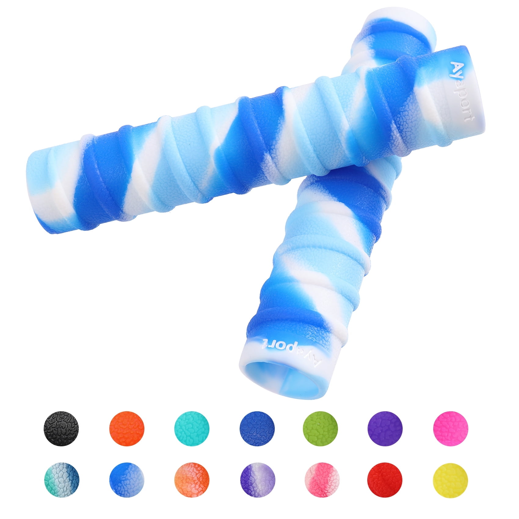 Ayaport Kayak Paddle Grips Non-Slip Silicone Wraps Blister Prevention ...