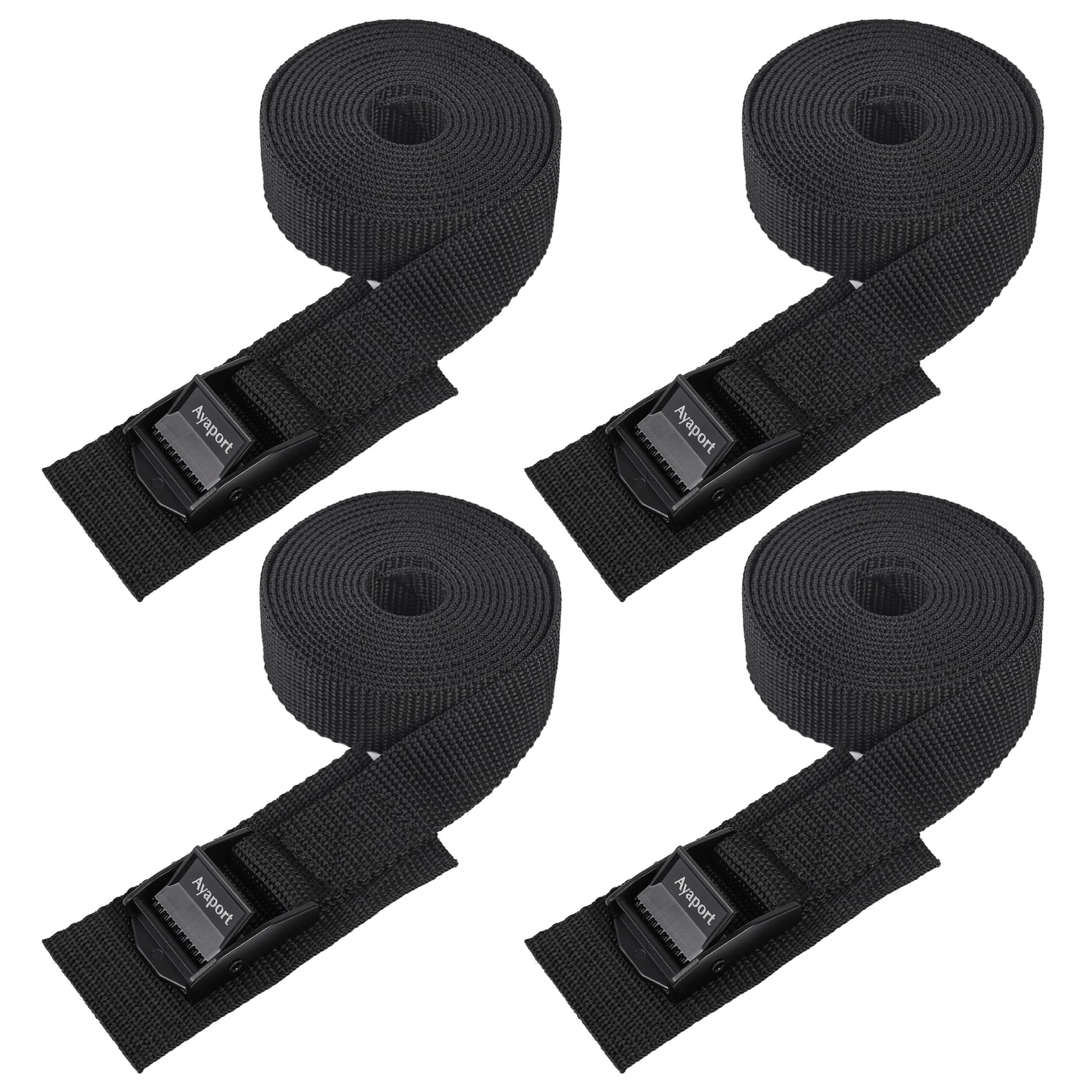 Ayaport Lashing Straps with Buckles Adjustable Cam Buckle Tie Down ...