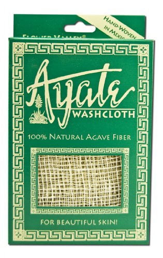 Ayate Washcloth, 100% Natural Agave Fiber, 1 washcloth (Pack of 1 ...