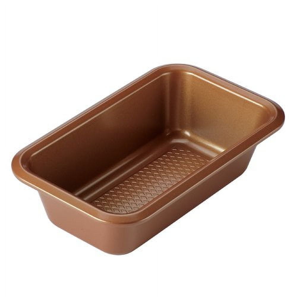 Ayesha Curry Bakeware Nonstick Steel Loaf Pan 9x5 Inch Copper Oven Safe ...