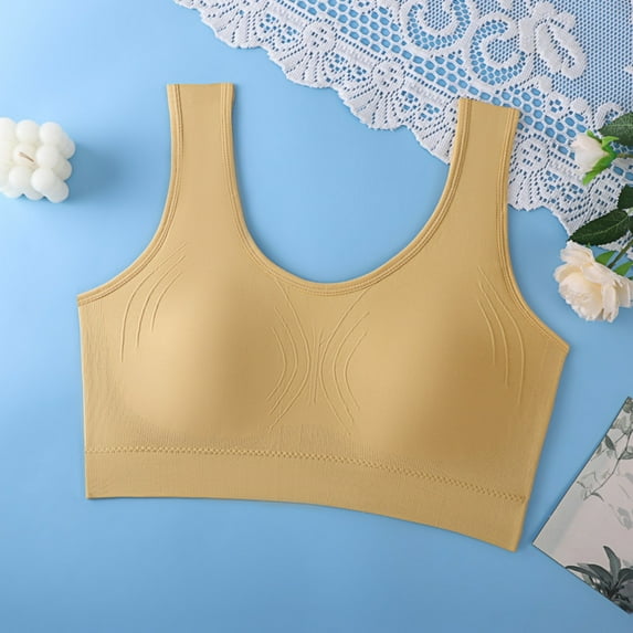 Ayfxijin Bra for Women,Woman Comfortable Wide-shouldered Beautiful Back ...