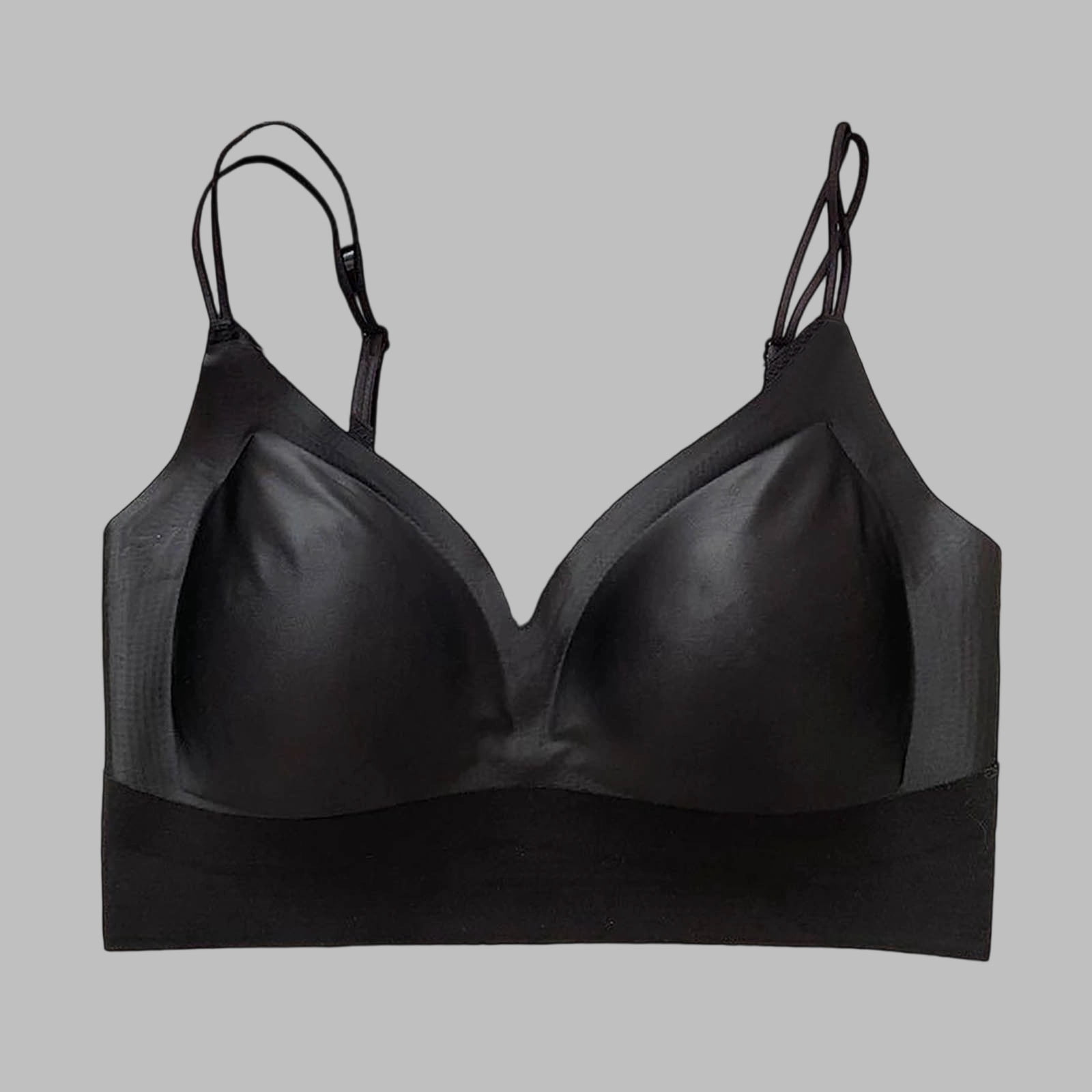 Ayfxijin Bras for Women,Fashion Women's Solid Color Lifting Gathering ...