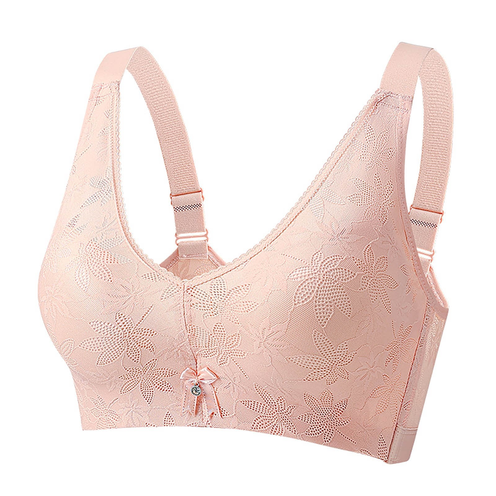 Ayfxijin Bras for Women No Underwire,Bras Women Solid Color No Steel ...