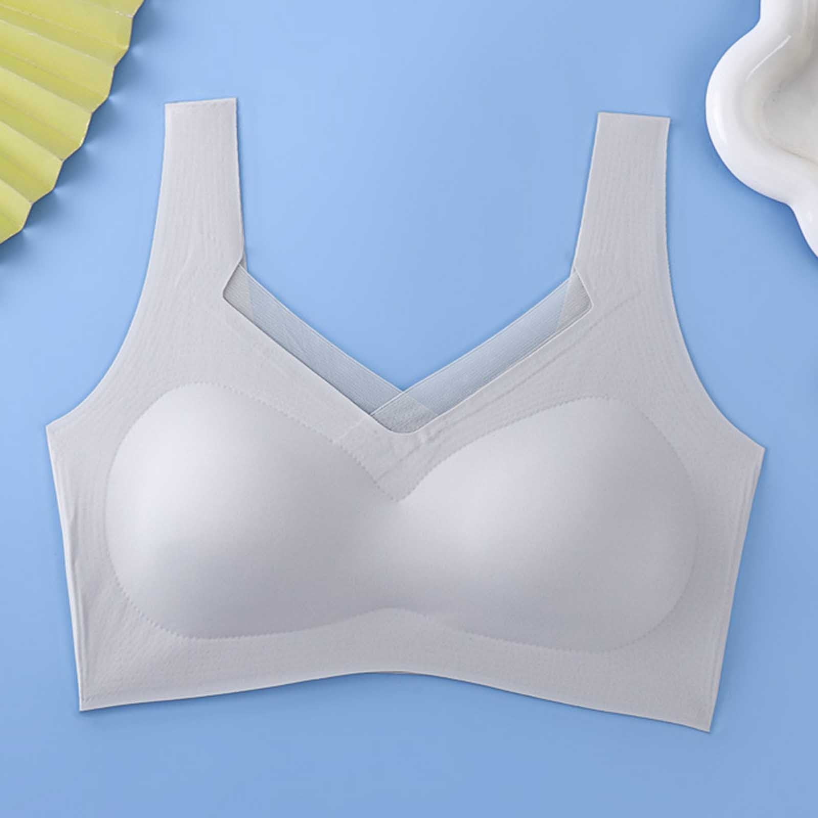 Ayfxijin Bras for Women,Woman Comfortable Wide-shouldered Beautiful ...