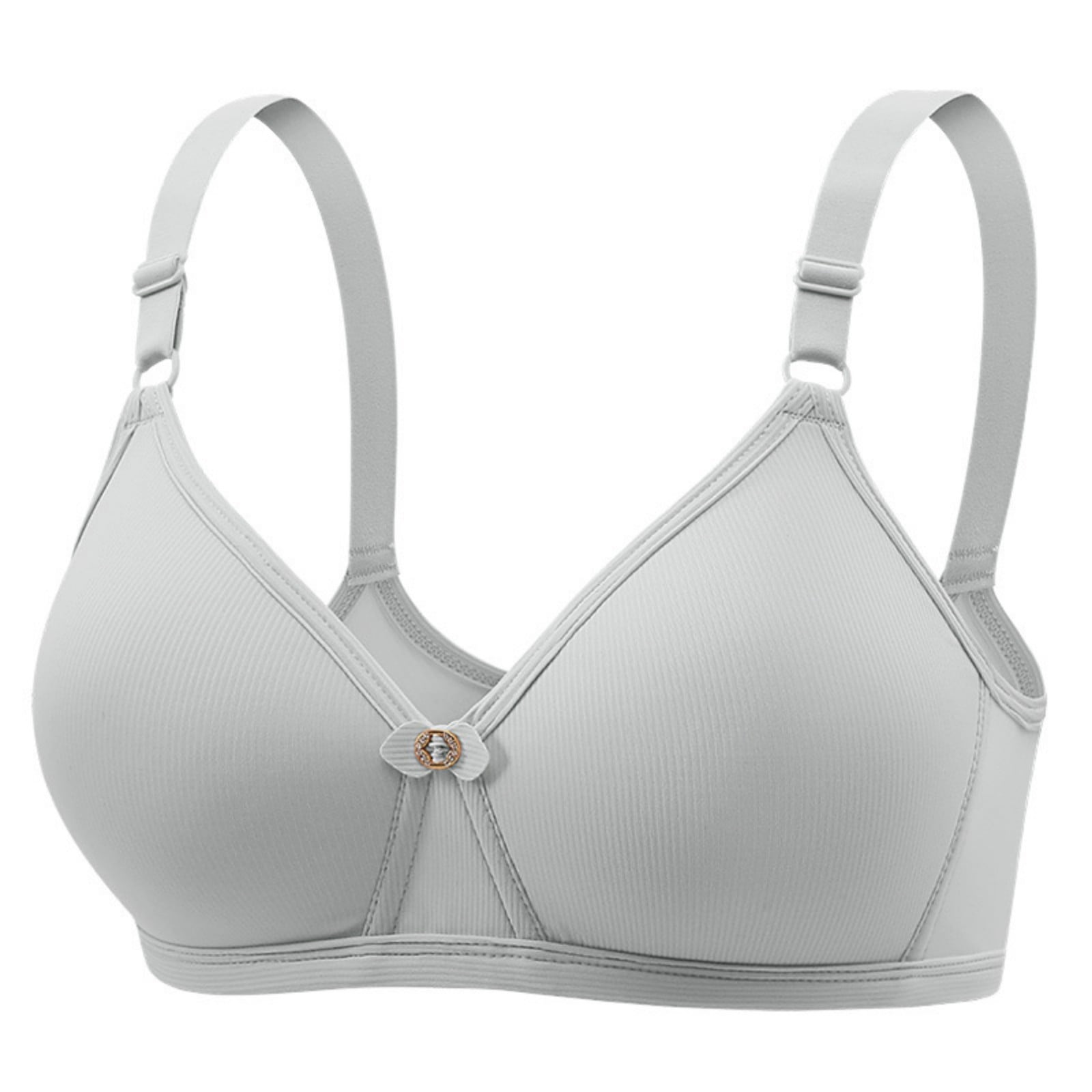 Ayfxijin Everyday Bras,Women's Large Size Thin Comfortable Breathable ...