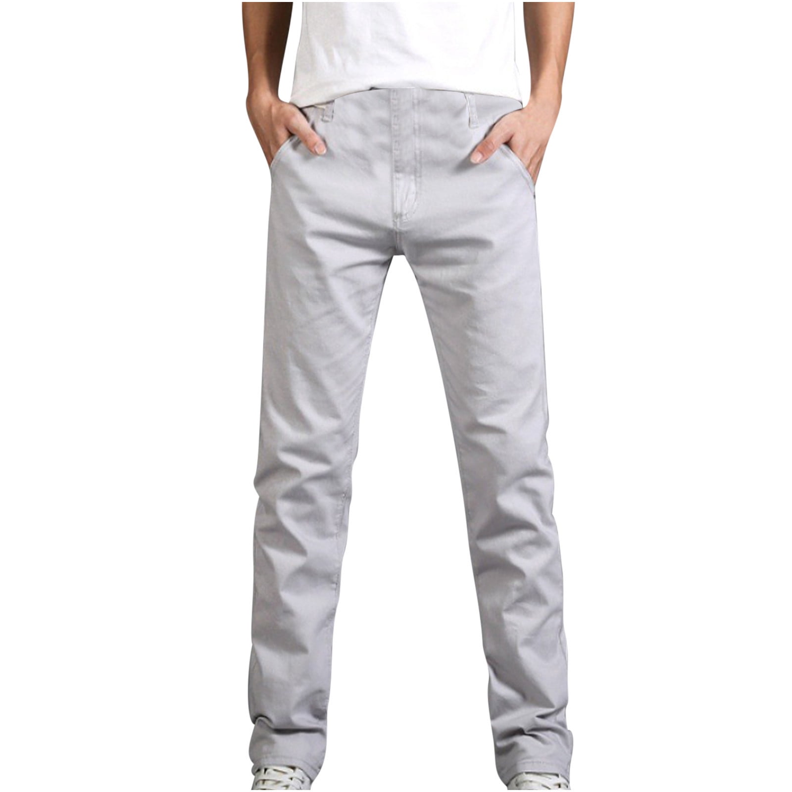 Ayfxijin Leggings for Men，Fashion Trend Men's Elastic Slim Tie Elastic ...