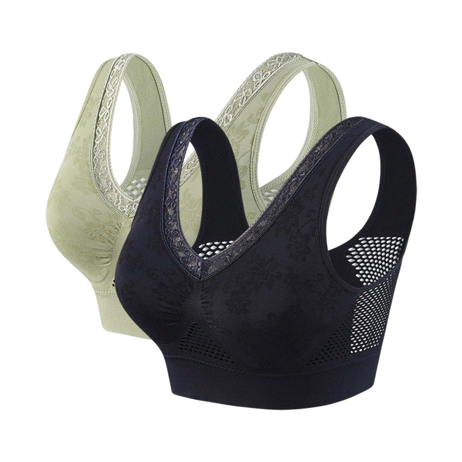 Ayfxijin T Shirt Bras for Women,Middle Aged And Elderly Bras Without ...