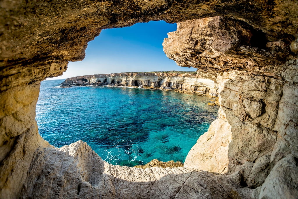 Ayia Napa Cyprus Sea Cave Views Landscape Photo Photograph Beach Sunset ...