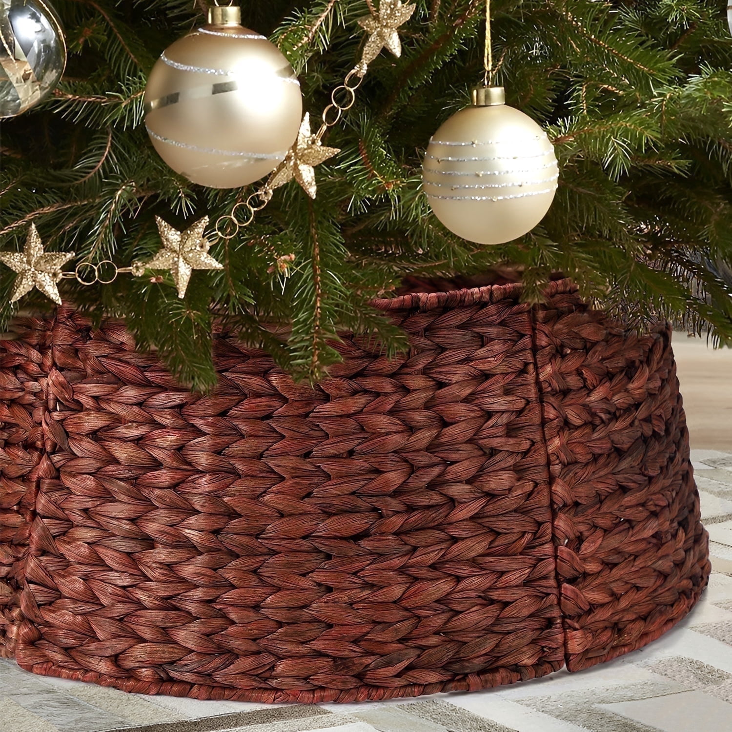 Christmas Tree Collar Woven