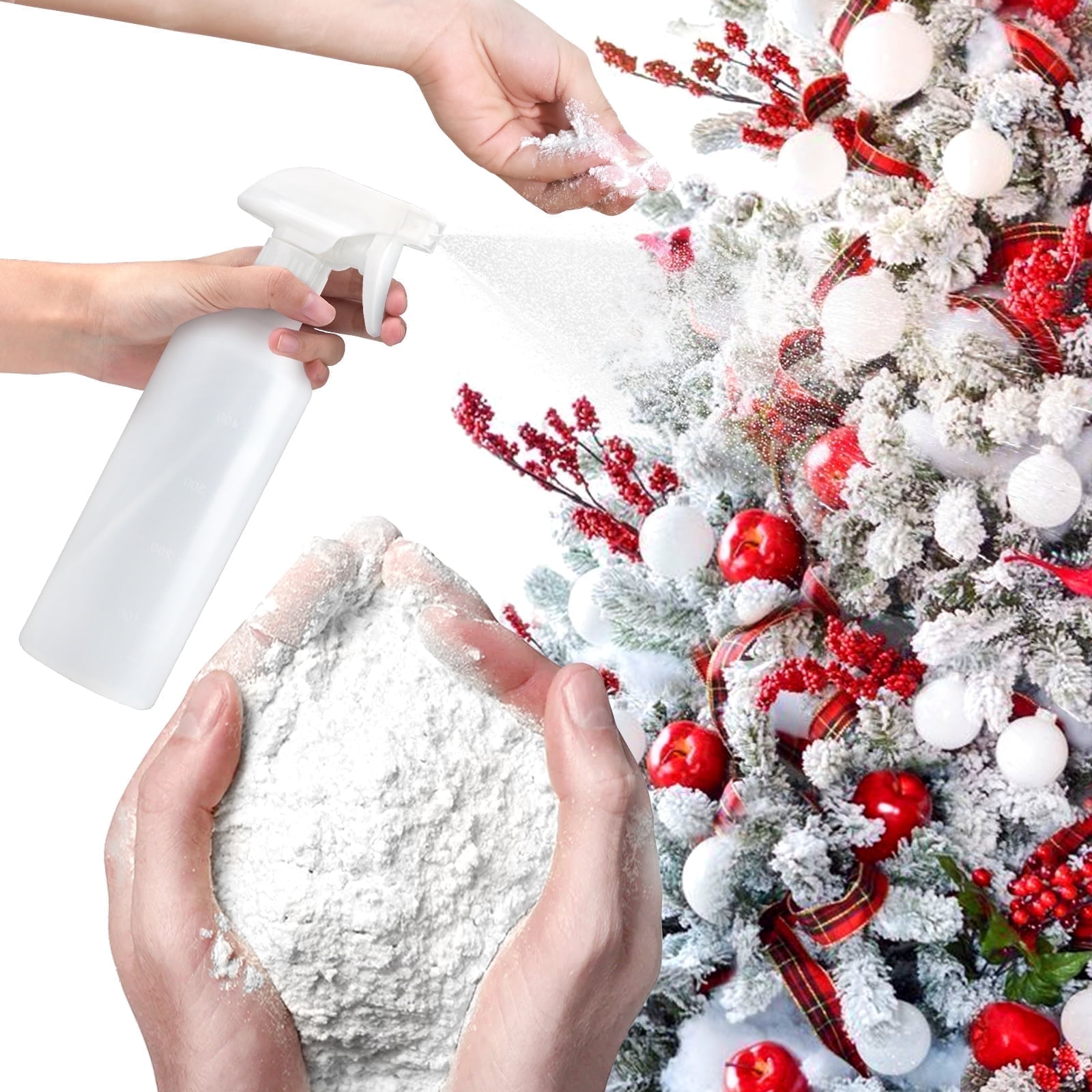 (2 pack) Ayieyill 3.4 Pounds Flocking Spray with A Spray Bottle ...