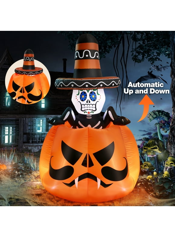 Halloween Inflatables in Outdoor Halloween Decor - Walmart.com