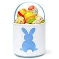 Ayieyill Cute Rabbit Pattern Easter Bunny Baskets for Kids, Customized ...