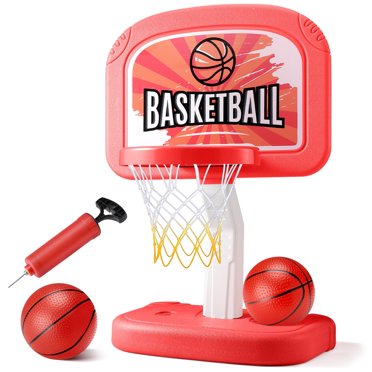JoyStone Kids Basketball Hoop Arcade Game, Indoor/Outdoor, 2 Balls ...