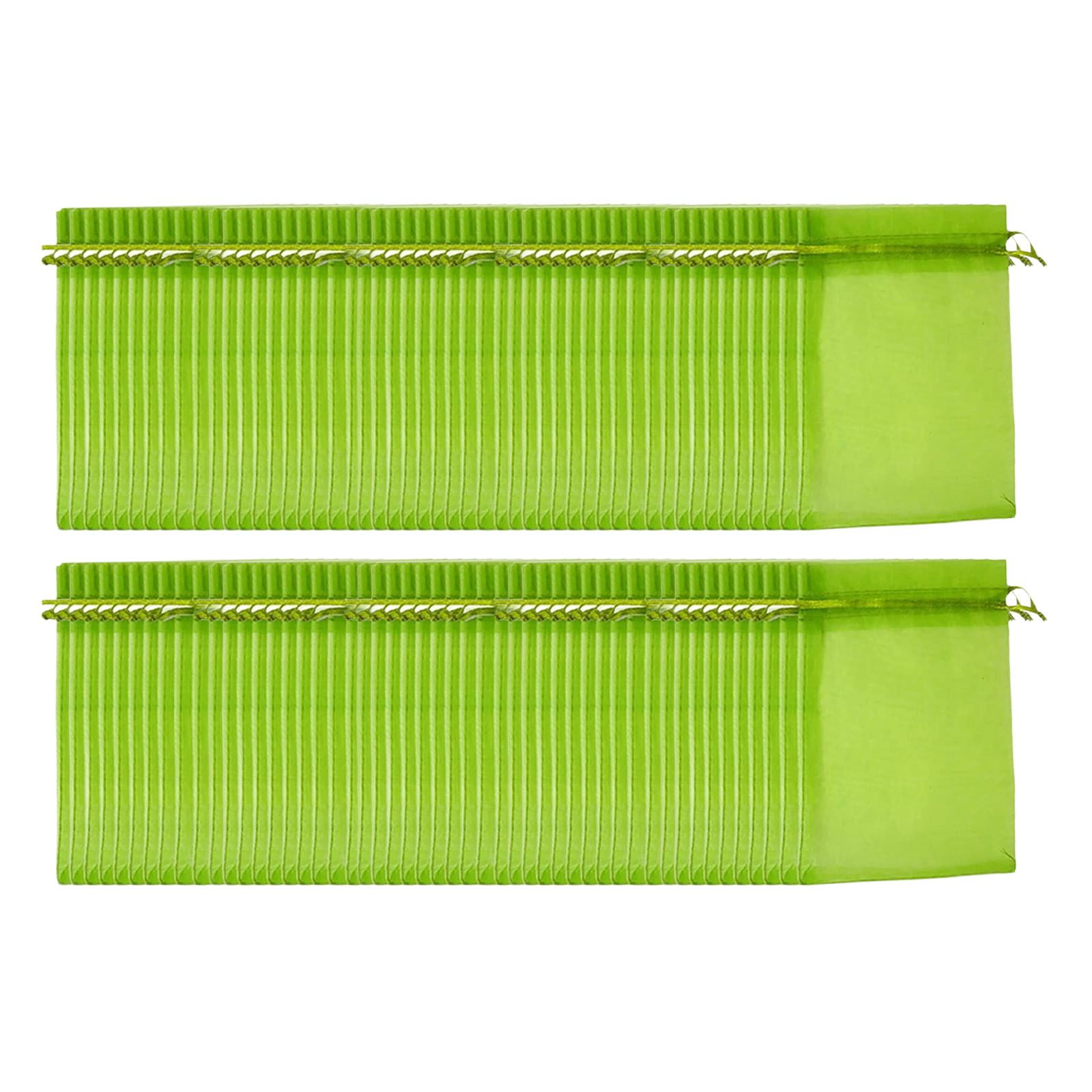 Aymzbd 100Pcs Fruit Protection Bags Breathable Fruit Netting Cover Bags ...