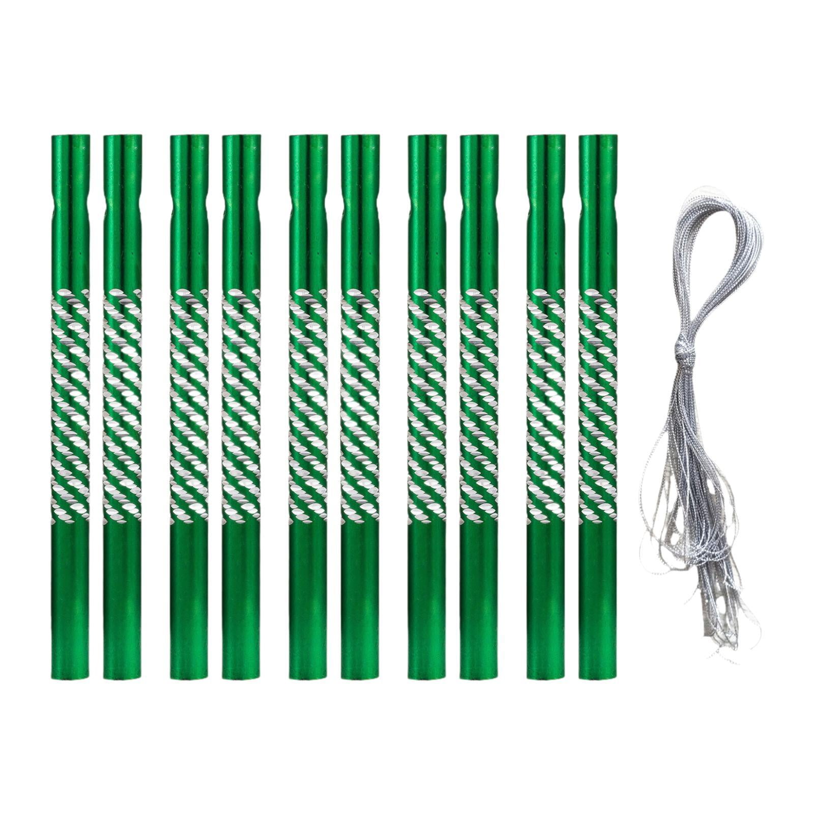 Aymzbd 10Pcs Aluminum Wind Chime Tubes Set for Arts and Crafts Outdoor ...