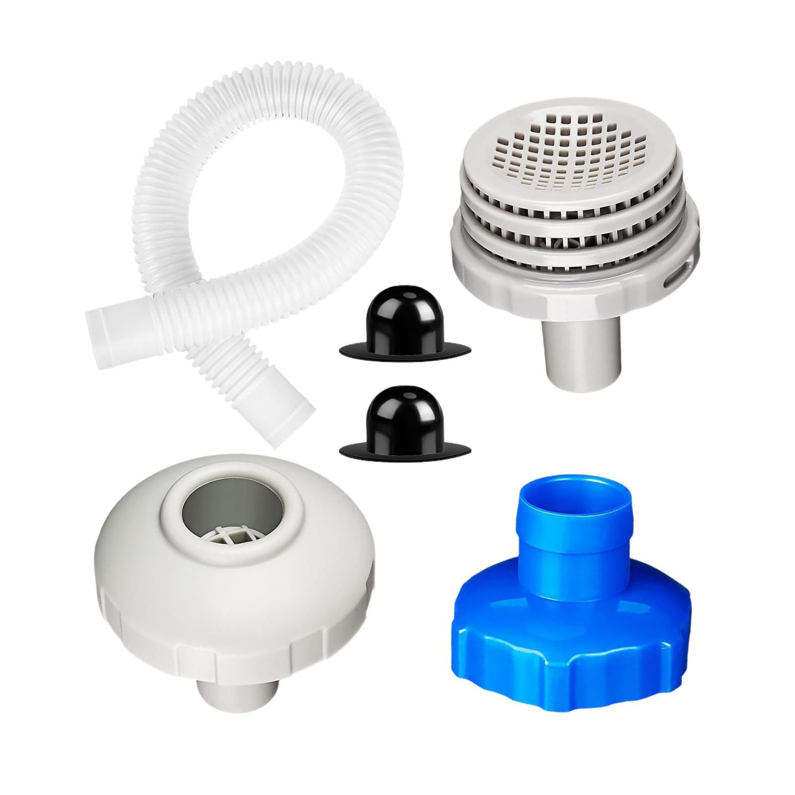 Aymzbd 6 Pieces Jet Connector Kits with Hole Plug for above Ground Pool ...