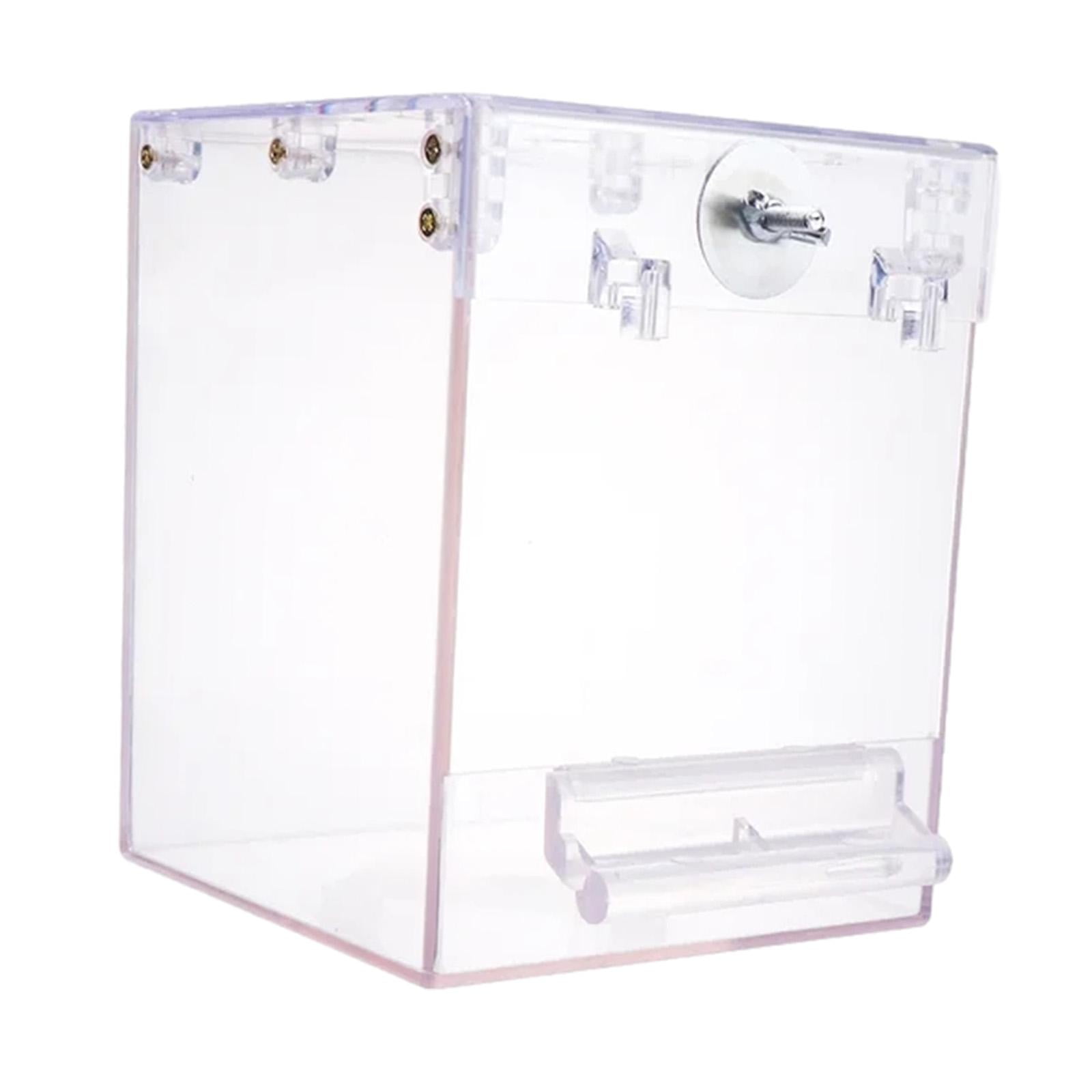 Aymzbd Bird Bath Bath Shower Box Bird Bath Cage Cage Accessories for ...
