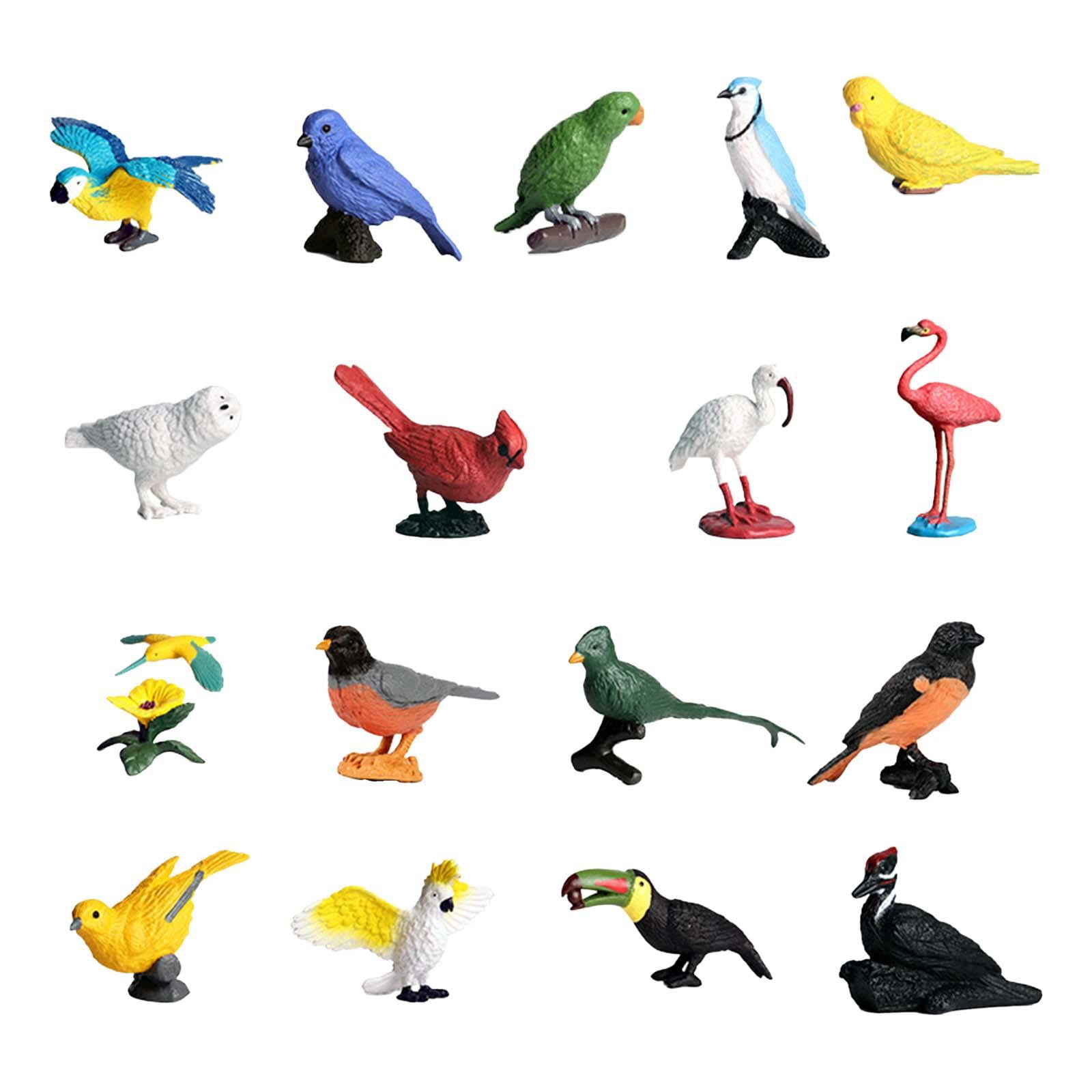 Aymzbd Bulk Miniature Animal Figurines Collectible Garden Statue Fairy ...