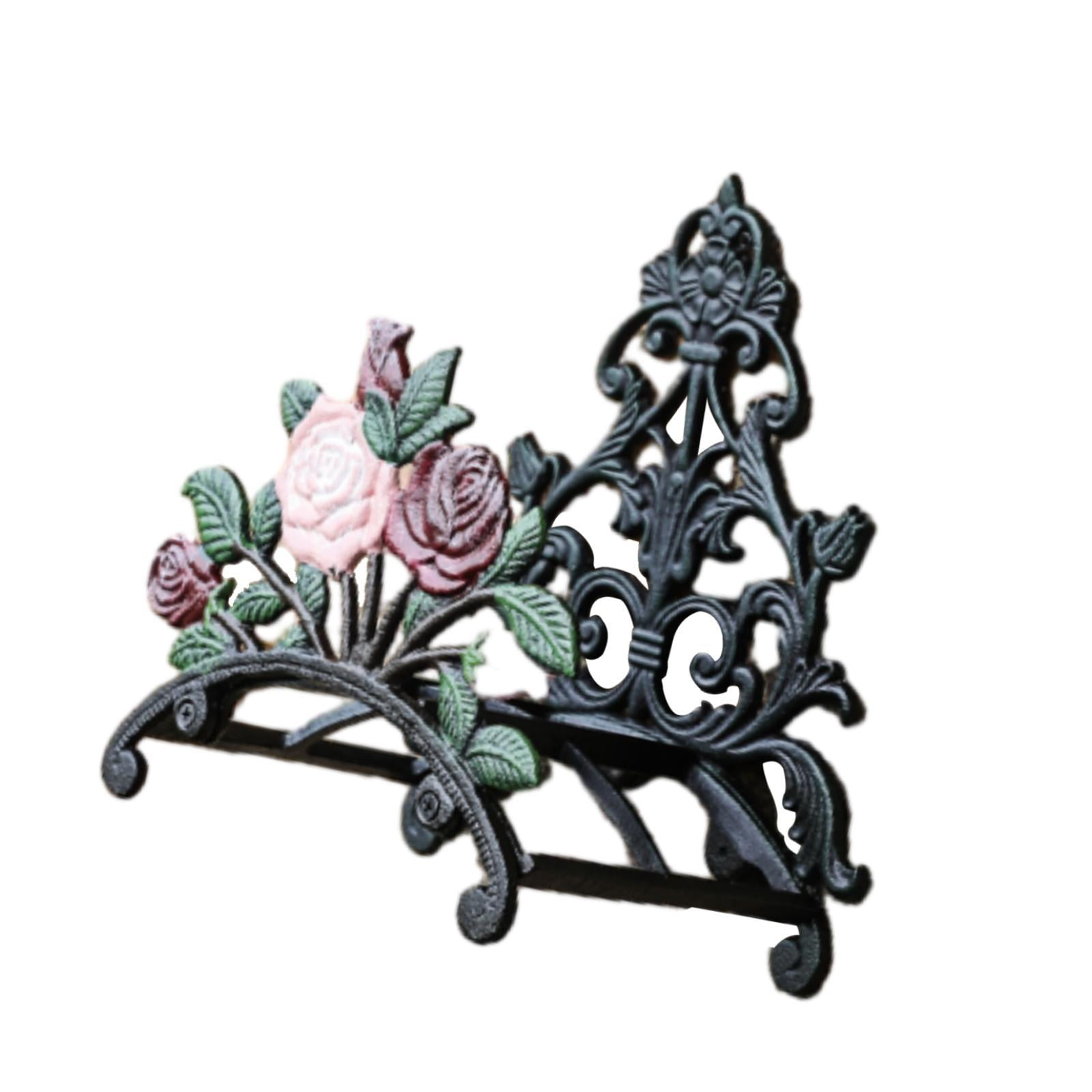 Aymzbd Garden Hose Holder Cast Iron Decorative Organizer Easy to ...