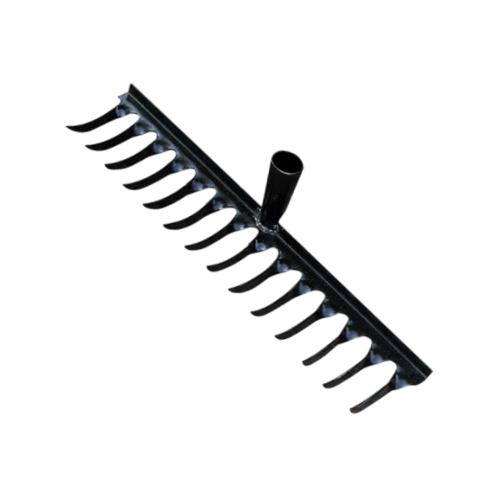 Aymzbd Garden Rake Head Hand er for Leveling Lawn Loosening Soil ...