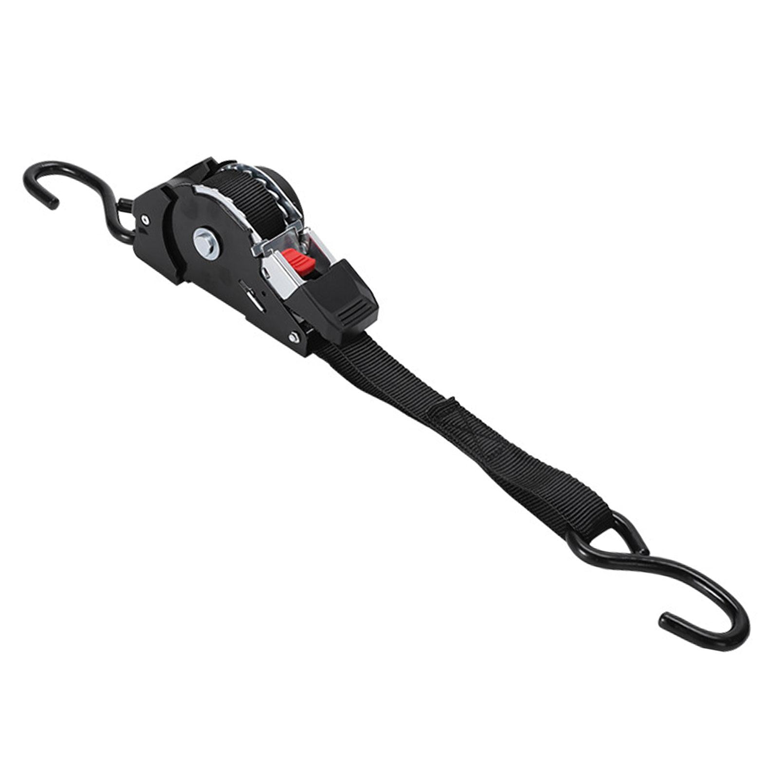 Aymzbd Retractable Ratchet Strap Auto Retract Ratchet Tie Down Strap ...