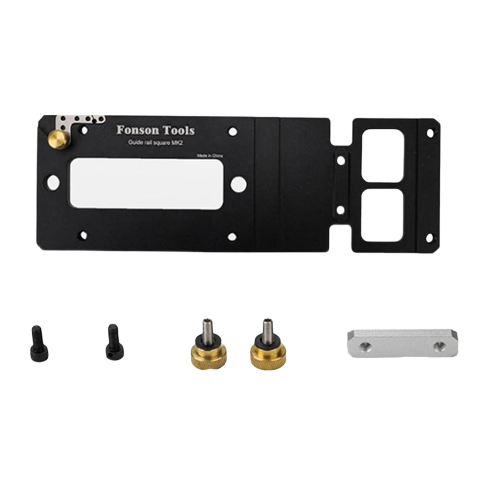 Aymzbd Track Saw Square Guide Rail 90 Degree Angle Stop Guide Rail ...