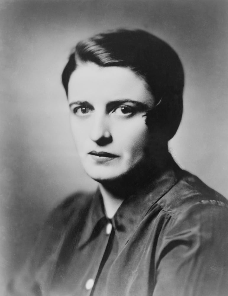 Ayn Rand (1905-1982) Russian Born And Educated Author Of Popular Novels ...