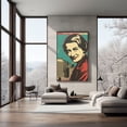 Ayn Rand Wall Art Retro Ayn Rand Collage Fountain Head Atlas Shrugged ...