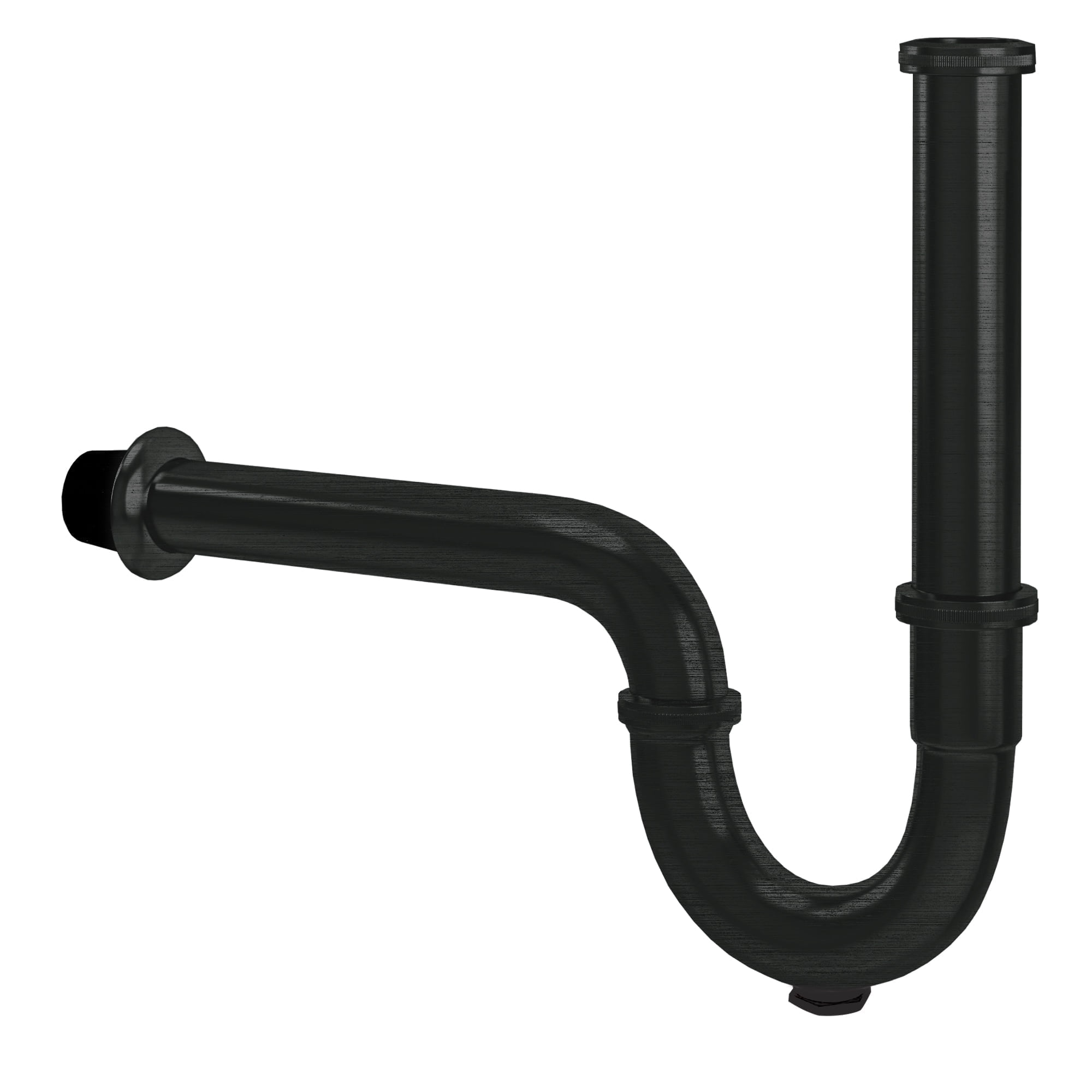 Ayna Decors Brass P Trap, 1 1/4 Bathroom Basin Waste Trap Drain Kit ...